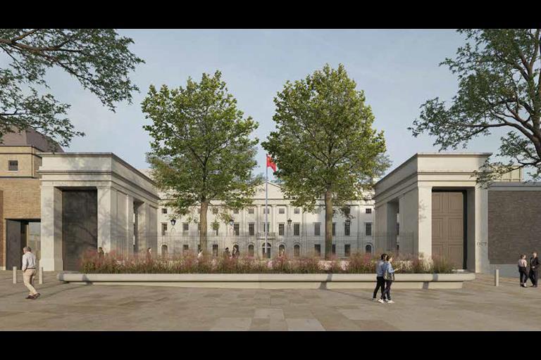 Chipperfield’s Chinese Embassy plans set for approval | News | Building ...